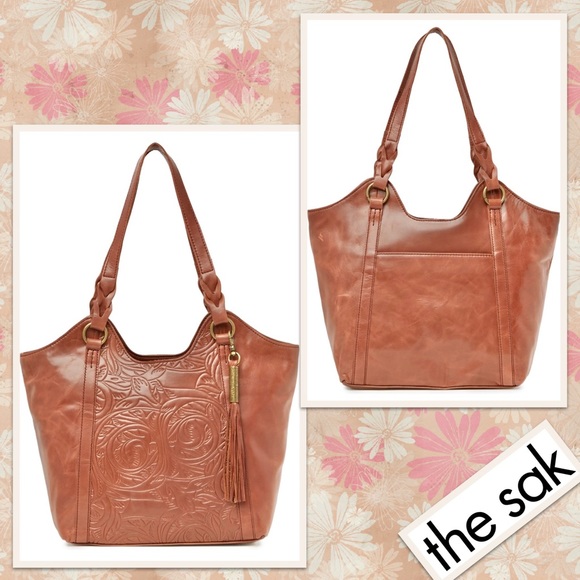 The Sak | Bags | The Sak Collective Sierra Leather Shopper In Teak Leaf ...